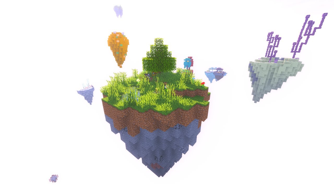 Como Baixar e Instalar MAPA de SkyBlock Advanced no Minecraft 1.18.1 Tutorial - YouTube