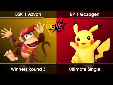 EGVS Weekly #87 Winners Round 3 - Azyph (Diddy Kong) Vs. Gazogen ...