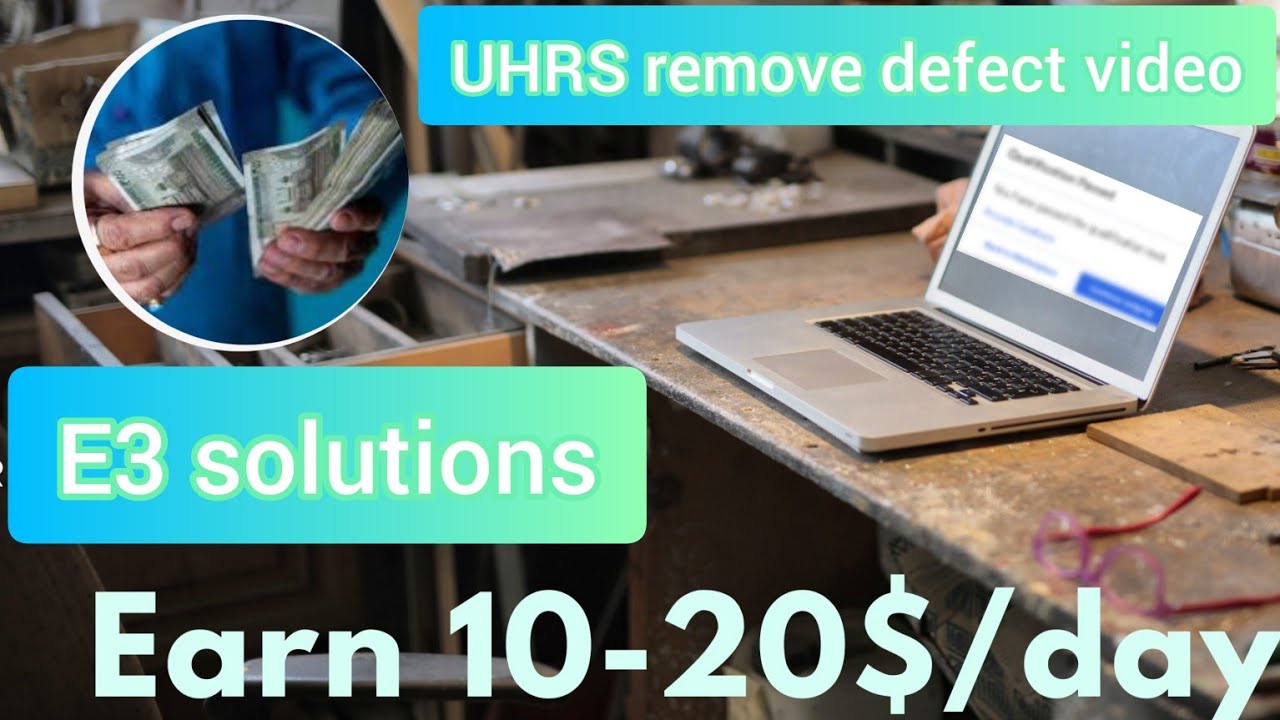 UHRS Remove defects from video Channels/Video Uhrs || remove defect ...