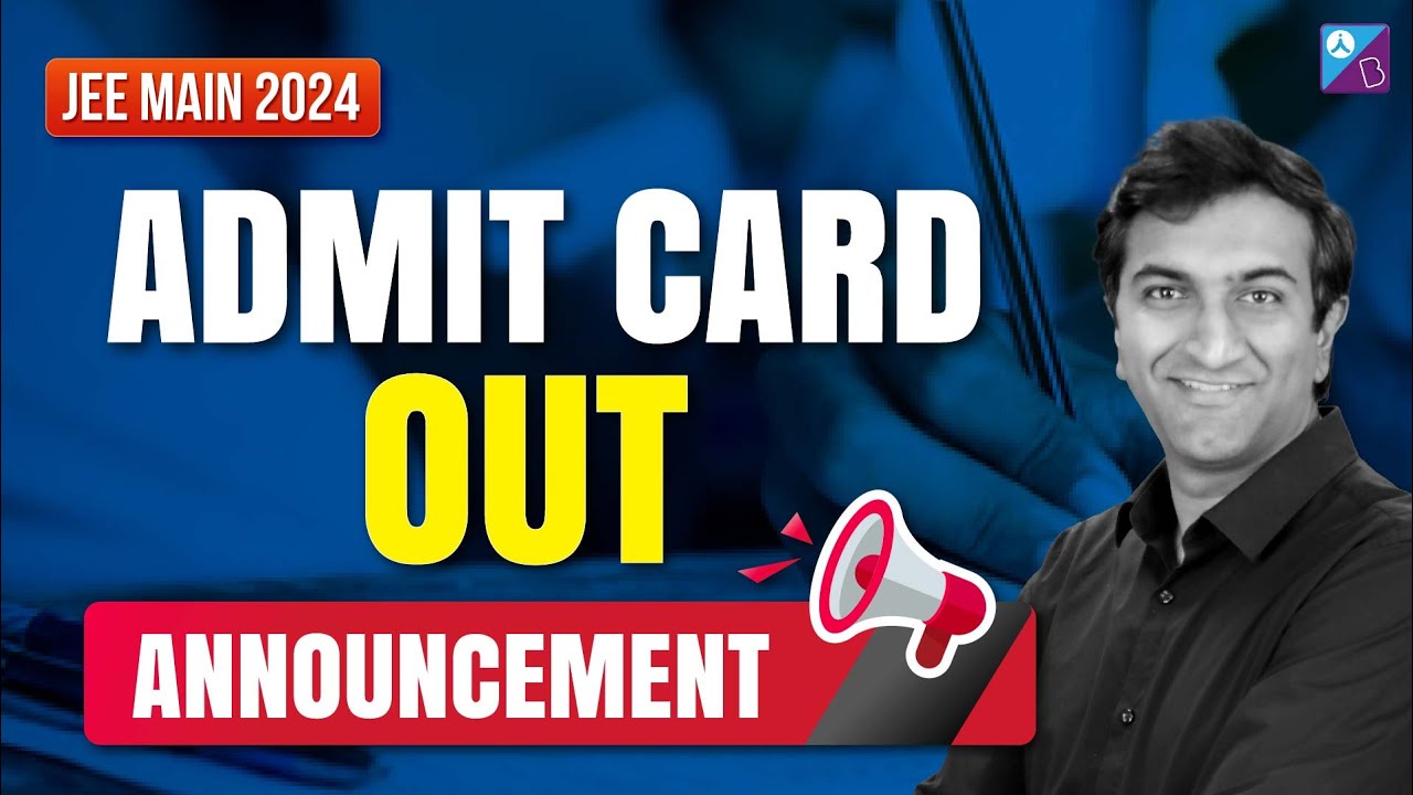 27th Jan Admit Card Out! JEE Main 2024 - YouTube