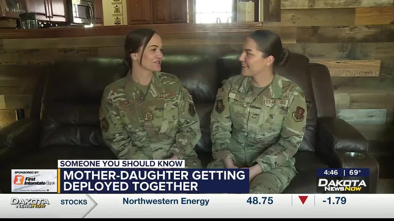 Someone You Should Know: Mother, daughter getting deployed together ...
