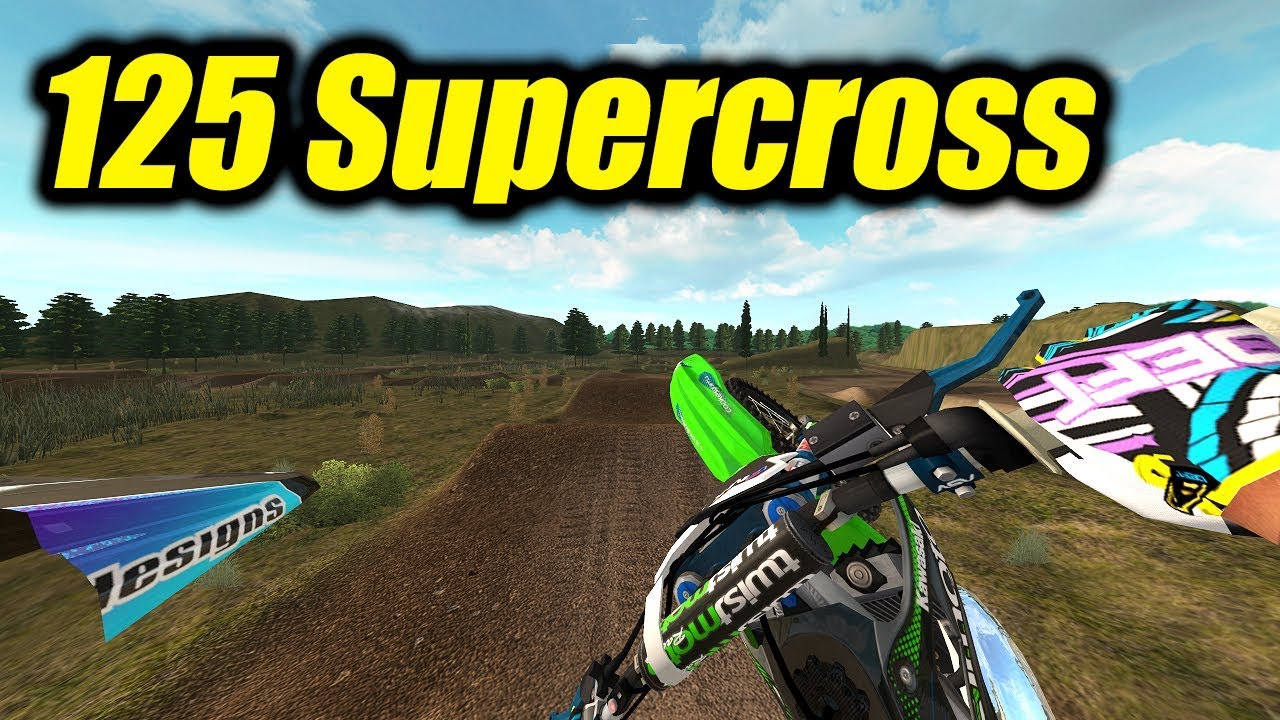 125 Supercross - MX Simulator - My Custom Track - Spencer Turley - YouTube