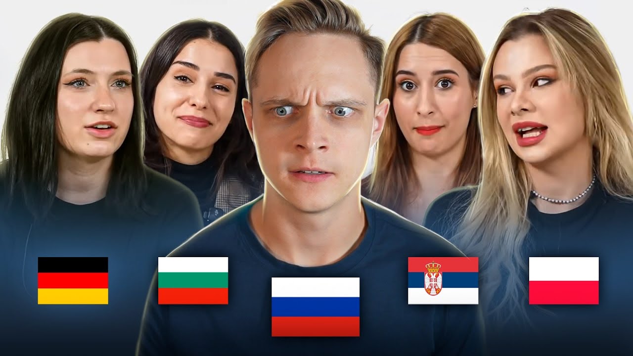 Slavic vs Germanic: Can They REALLY Understand Each Other?! - YouTube