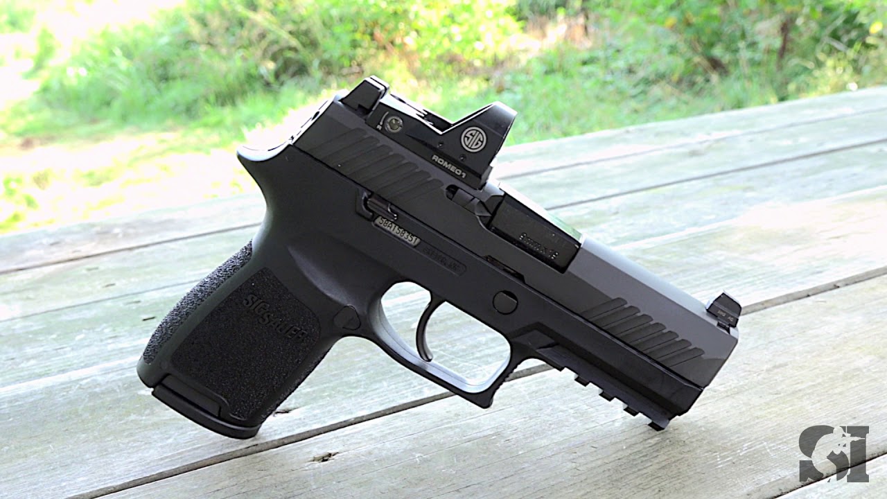 At the Range: SIG Sauer P320C RX - YouTube