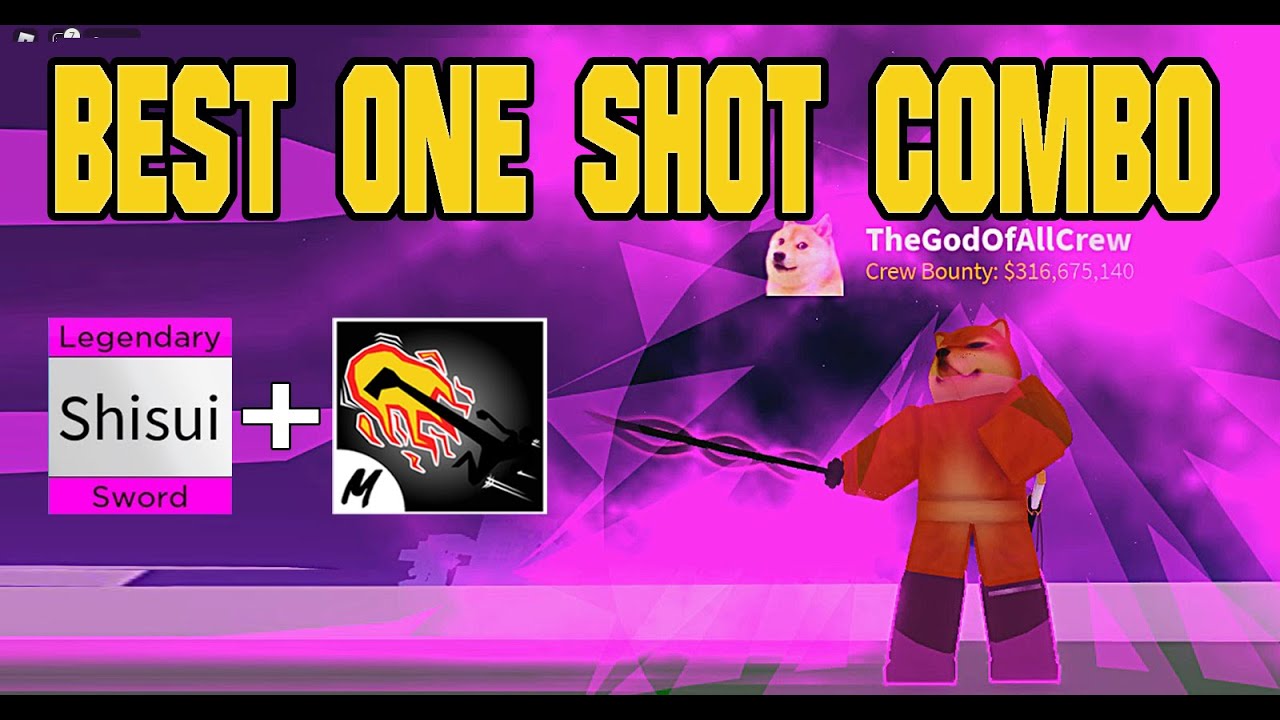 『Best One Shot Combo Shisui + Death Step』Bounty Hunting - YouTube