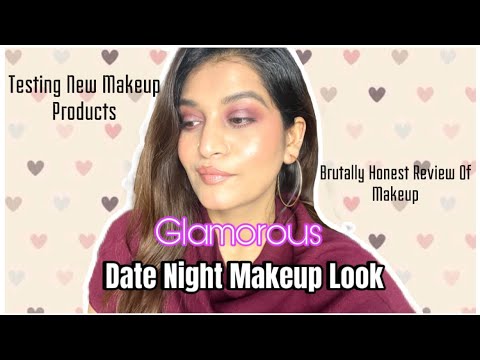 Super Easy GLAM MAKEUP Tutorial | Perfect For DATE NIGHT #glammakeup # ...