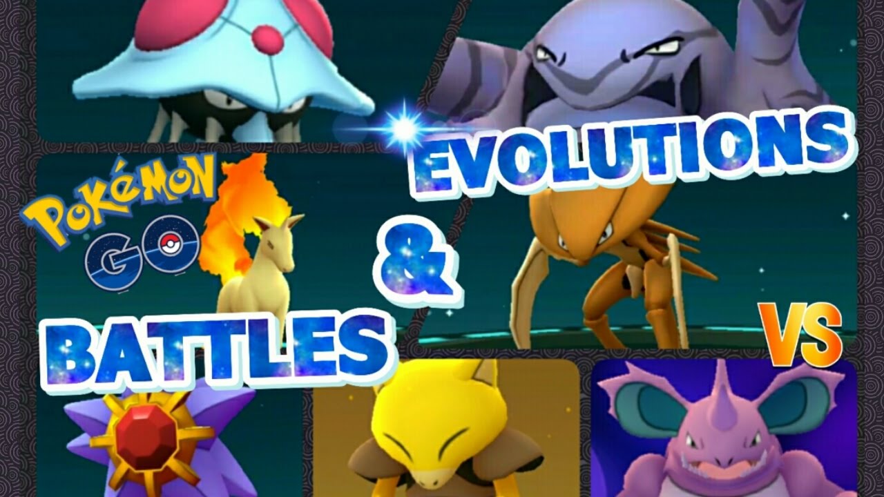 Pokémon GO Gym Battle Evolutions Muk Kabutops Tentacruel Egg Hatchings ...