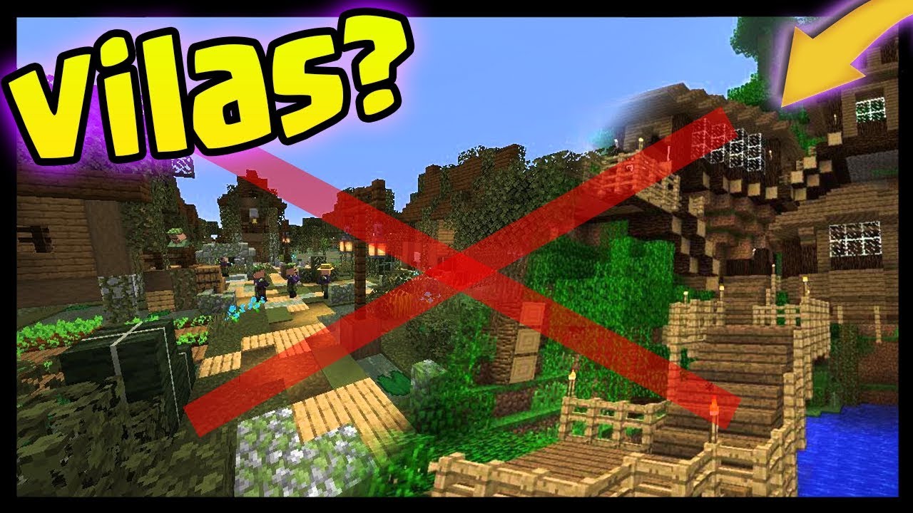 Novas Vilas Do PÂntano E Selva Minecraft Village And Pillage Youtube