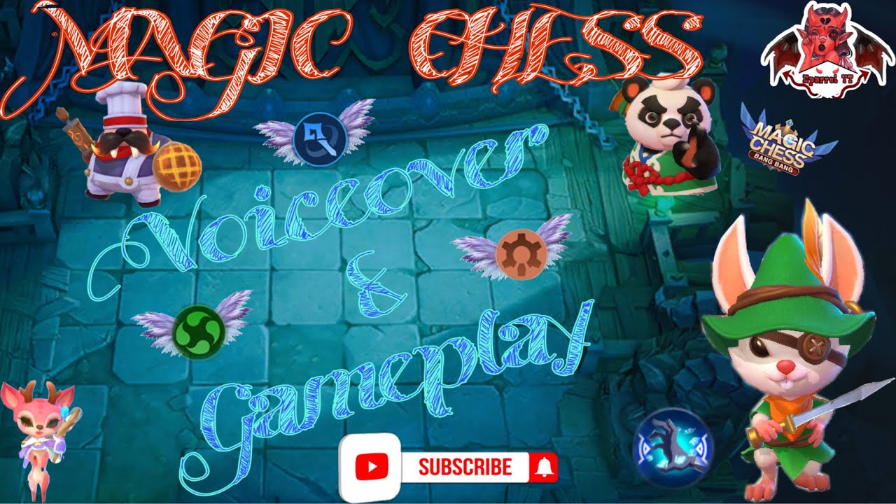 MAGIC CHESS GAMEPLAY VOICEOVER | WINNING MAGIC CHESS MOBILE LEGENDS ...