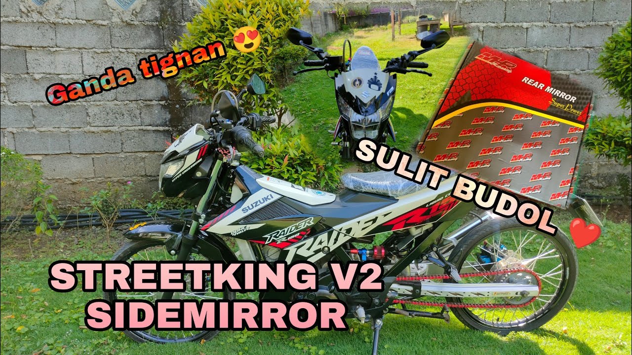 Raider 150 FI White Ivory | Installing Streetking V2 Side mirror 🇹🇭 ...