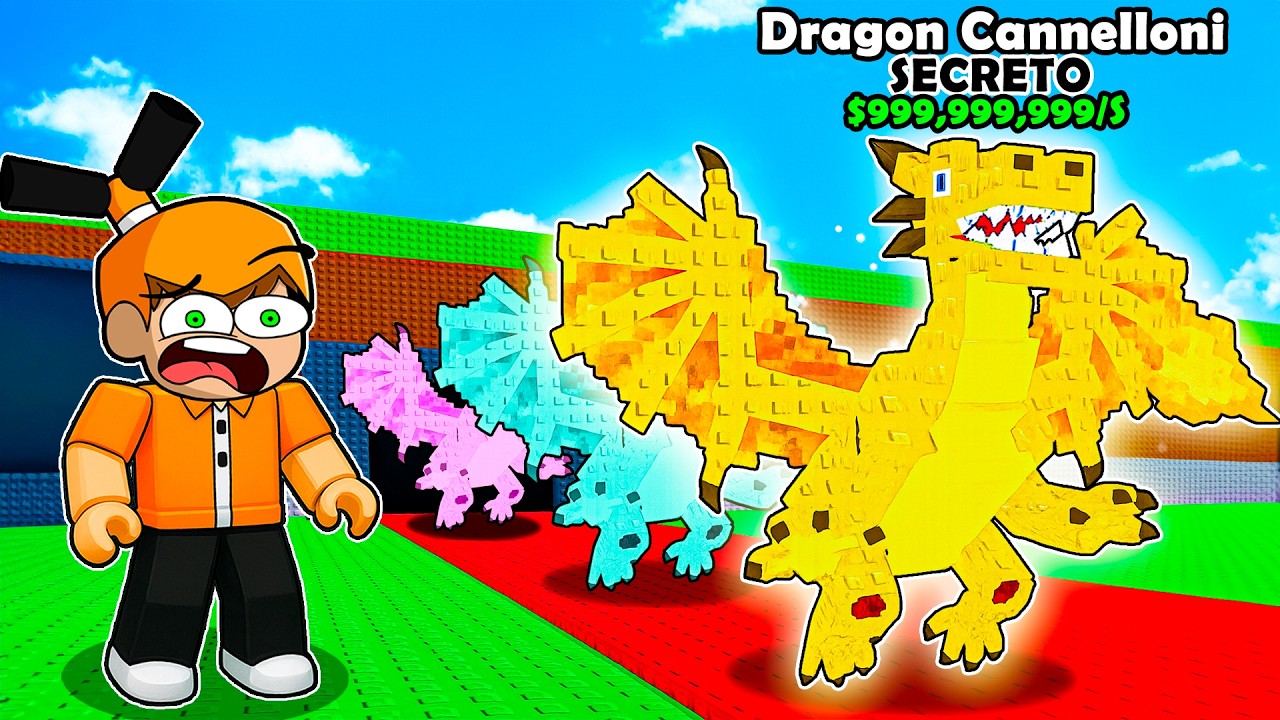 Conseguí el DRAGÓN CANNELLONI utilizando HACKS en ROBLOX... - YouTube