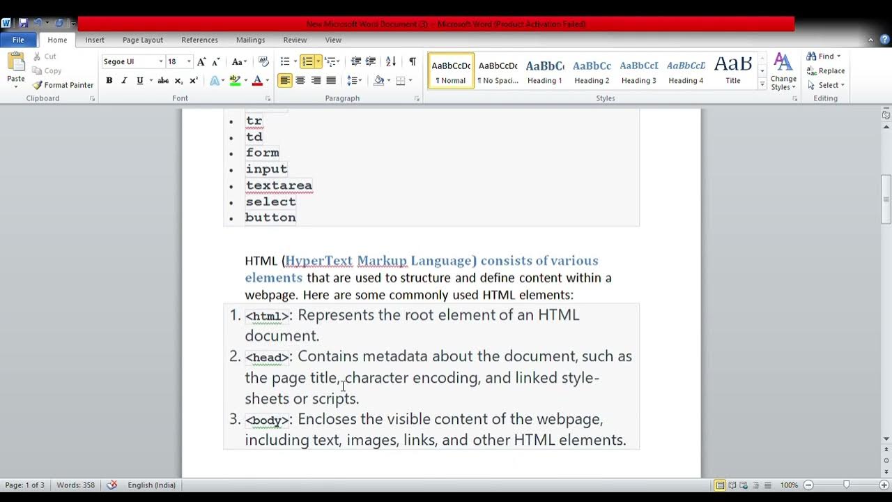 Html Webdevelopment Htmlelements Htmltags Webdesign Coading Frontenddevelopment