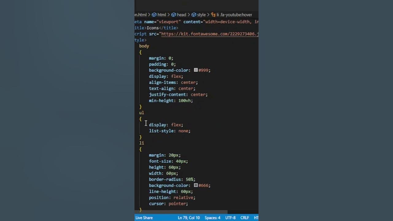 Glowing Social Icons | HTML CSS - YouTube