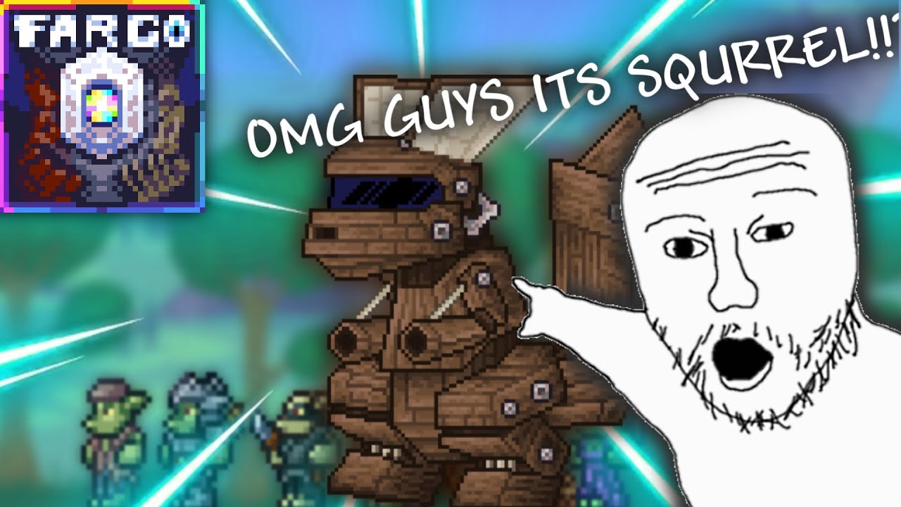 Terraria ETERNITY MODE! P1: The Squirrel and the goblins. - YouTube