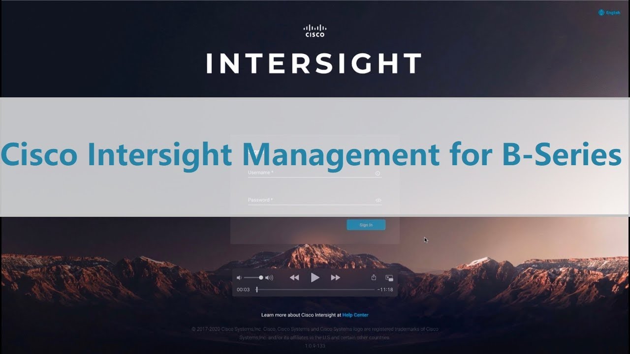 Cisco Intersight Management for B Series Lab - YouTube