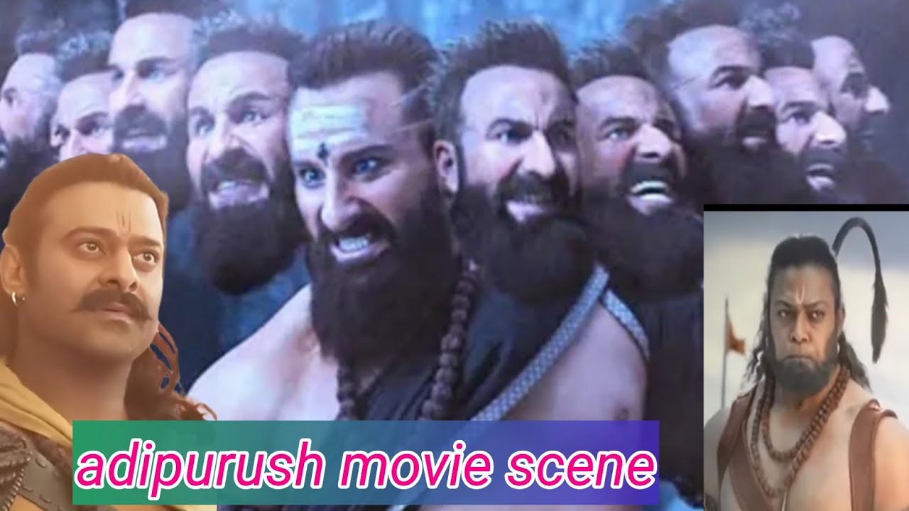 adipurush movie video scene || adipurush movie clip - YouTube