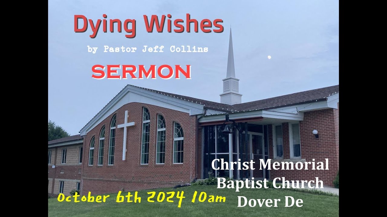 Sunday October 6, 2024 Sermon - YouTube