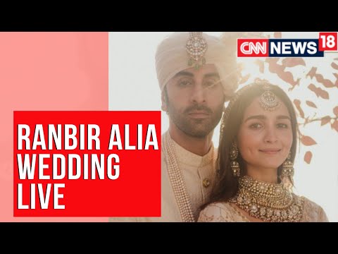 Ranbir Kapoor and Alia Bhatt Wedding LIVE Updates | Ranbir Alia Wedding Visual | CNN News18