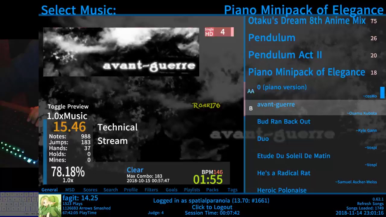 StepMania Etterna - YouTube