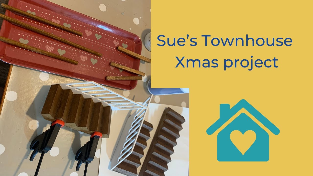 Xmas project is Ashton Place, my Townhouse with Sue Davies Miniatures ...