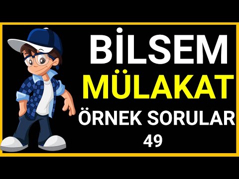 Bilsem Mülakat | Genel Yetenek Soruları | Ayna Soruları | #49