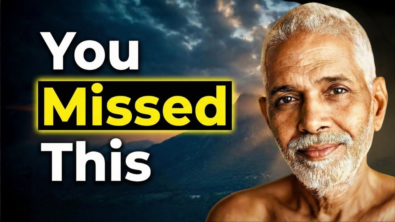 If You Still Feel Lost, You Missed This — Ramana Maharshi - YouTube