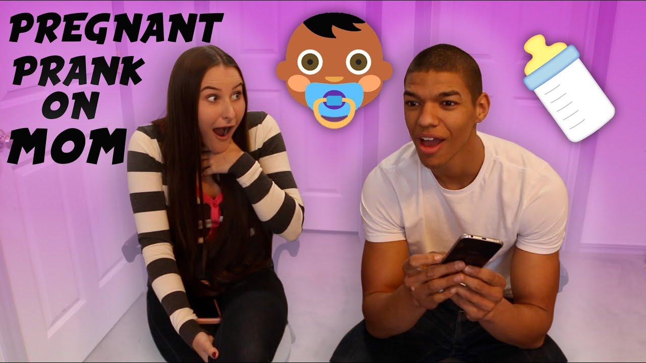 Im Pregnant Prank On My Mom Youtube