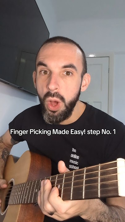 Finger Picking 🤟 Made Easy! 🎸#guitarlesson #fingerpicking - YouTube