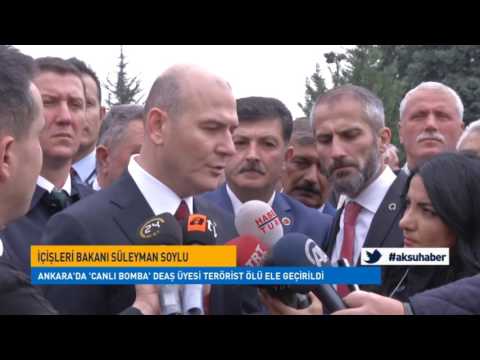 Ankara'da 'canlı bomba' DEAŞ üyesi terörist ölü ele geçirildi