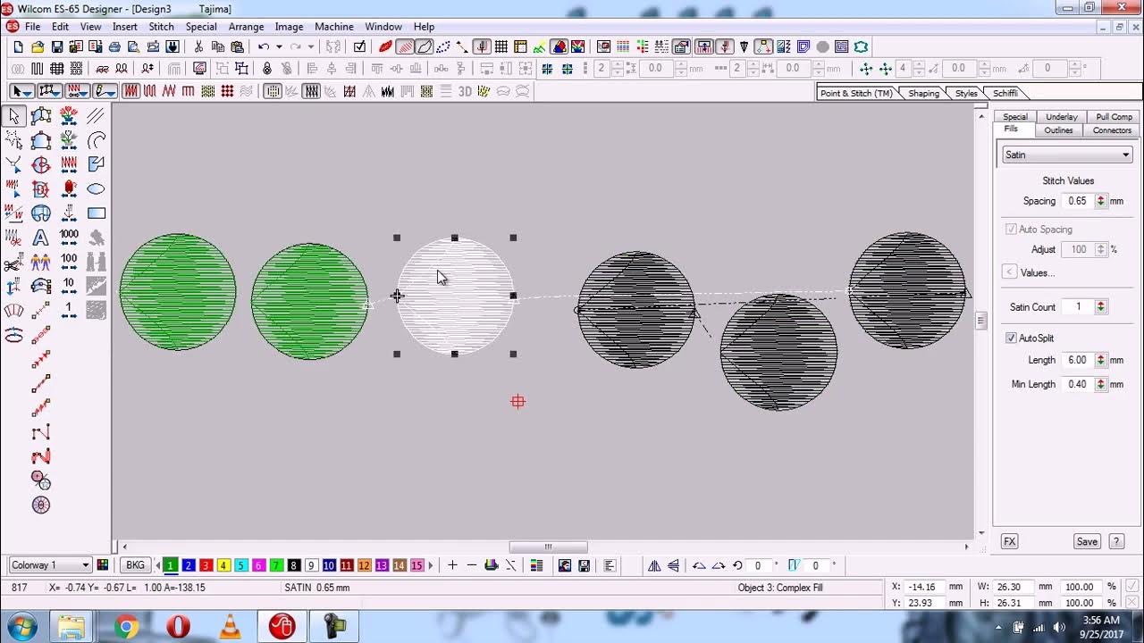 Wilcom-How to make traveling of any object 1st of all with HOME Button in Wilcom Software ...