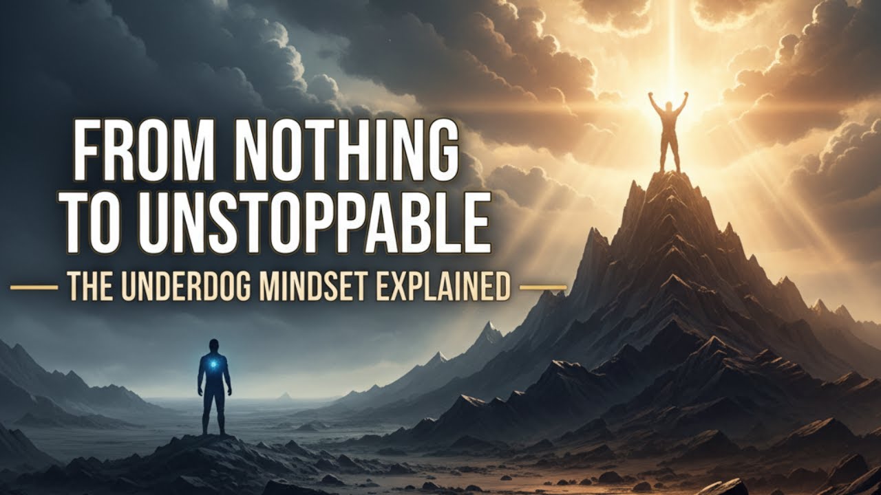 From Nothing to Unstoppable — The Underdog Mindset Explained - YouTube