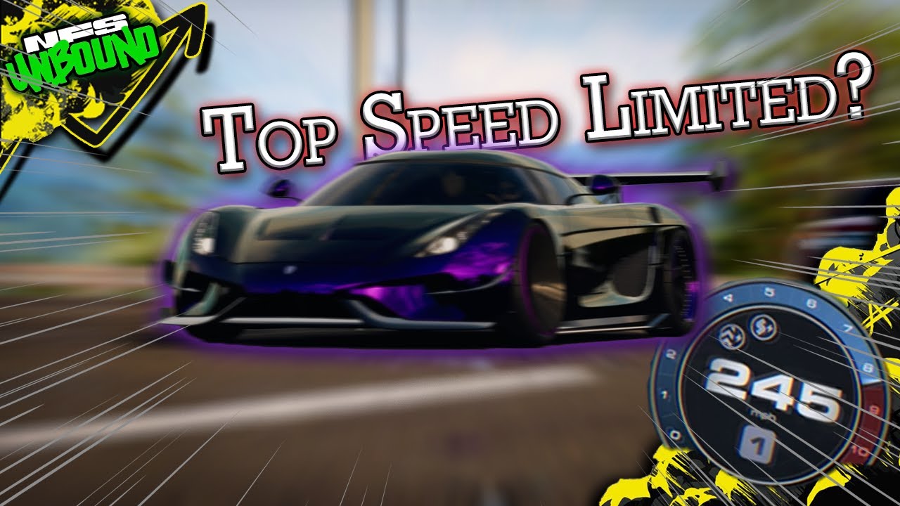Is the Top Speed Limited in Multiplayer? | Need For Speed Unbound - YouTube