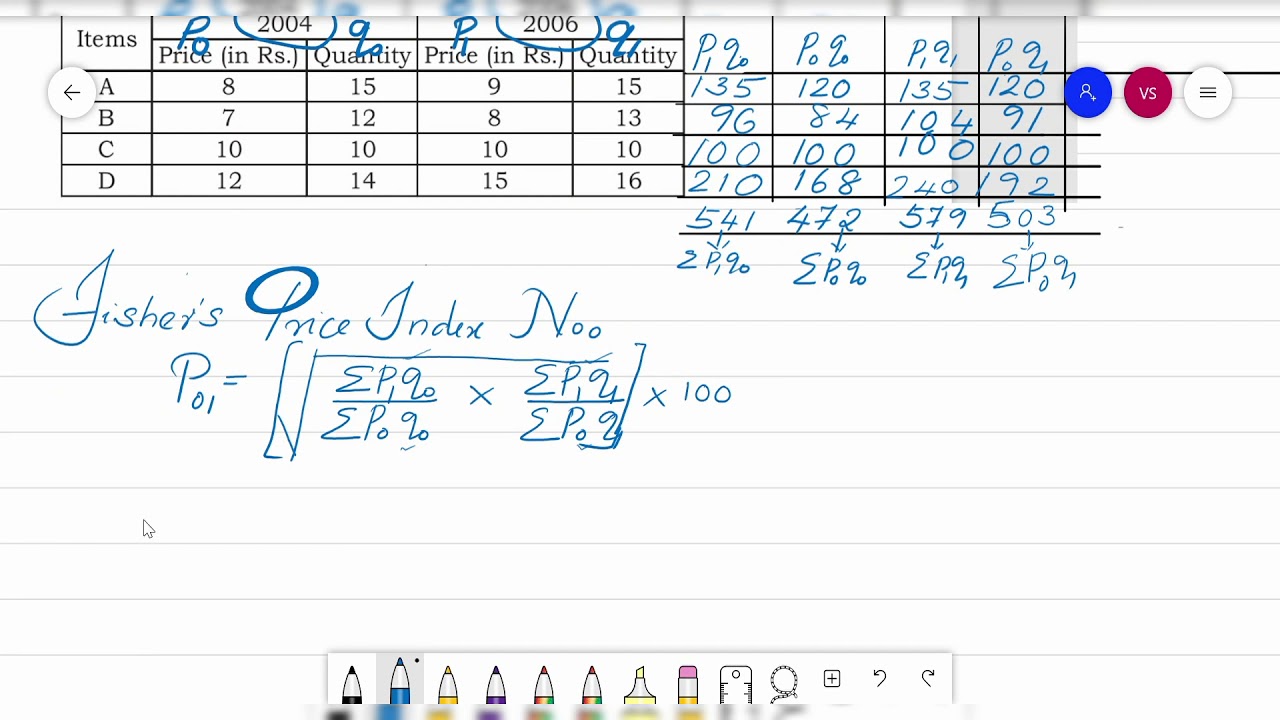 Index Numbers_Solving Problems_2.11 - YouTube