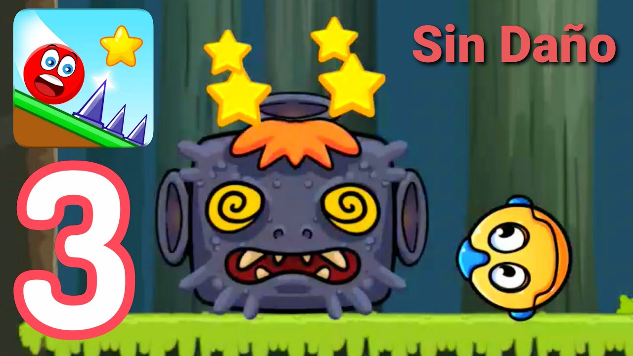 Red Ball Roller-(Gameplay 3)-Niveles Del 31 Al 45 Sin Daño - YouTube