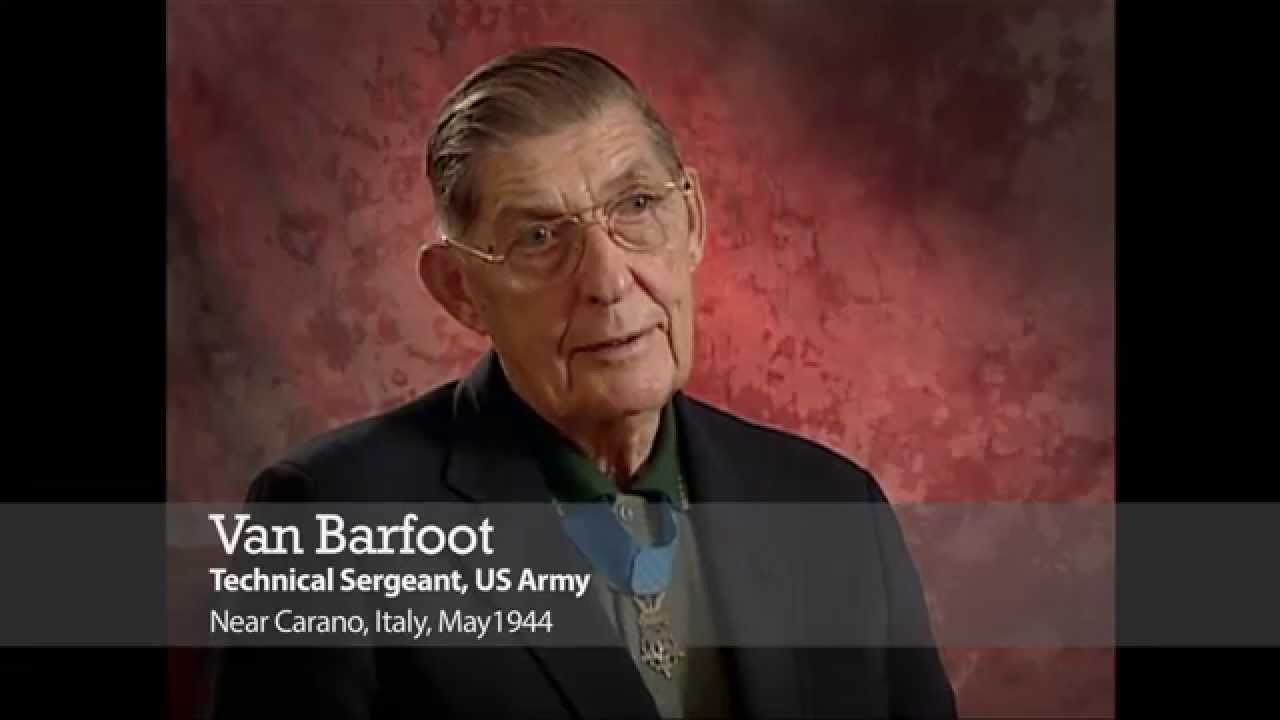 Medal of Honor: Van Barfoot (A Moment of Valor) - YouTube