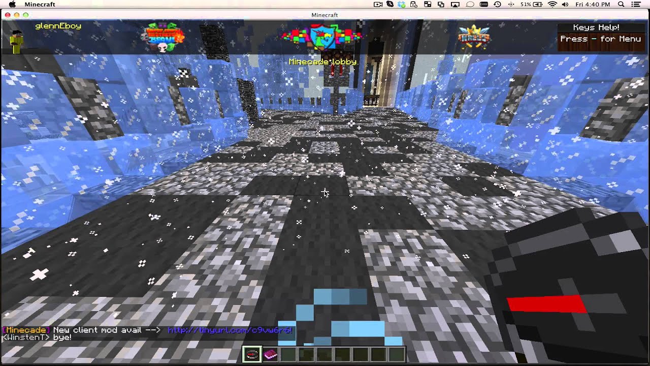 minecade lobby update - YouTube