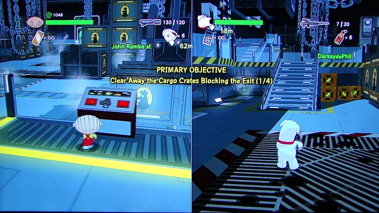Family Guy co-op playthrough pt19 - YouTube