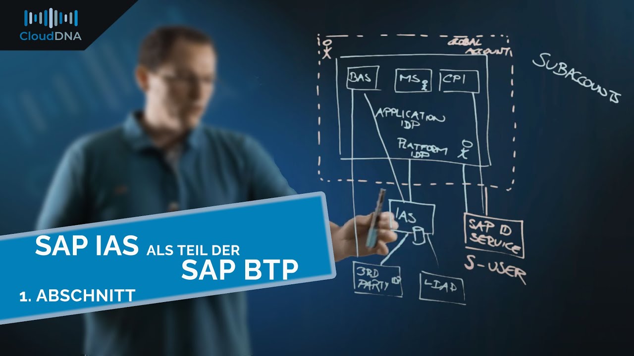 SAP Identity Authentication Service (SAP IAS) als Teil der SAP Business ...