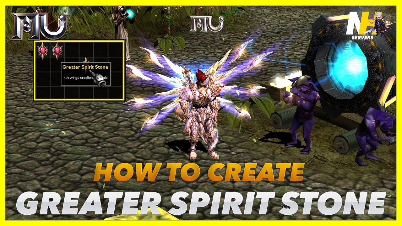 Mu Online | Greater Spirit Stone Tutorial - YouTube