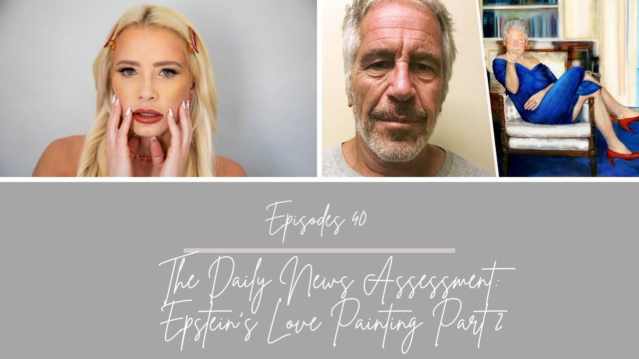 What happened to Epstein's painting of Bill Clinton? - YouTube