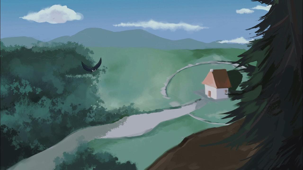 Bird Flying 2d Animation - YouTube