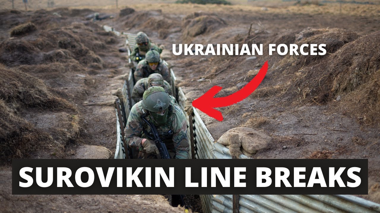 UKRAINE BREAKS SUROVIKIN LINE! Breaking Ukraine War Footage And News ...