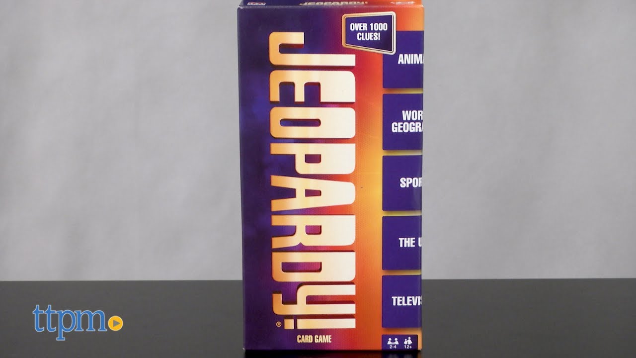 Jeopardy Card Game From Mattel YouTube jeopardy-card-game-from-mattel-youtube