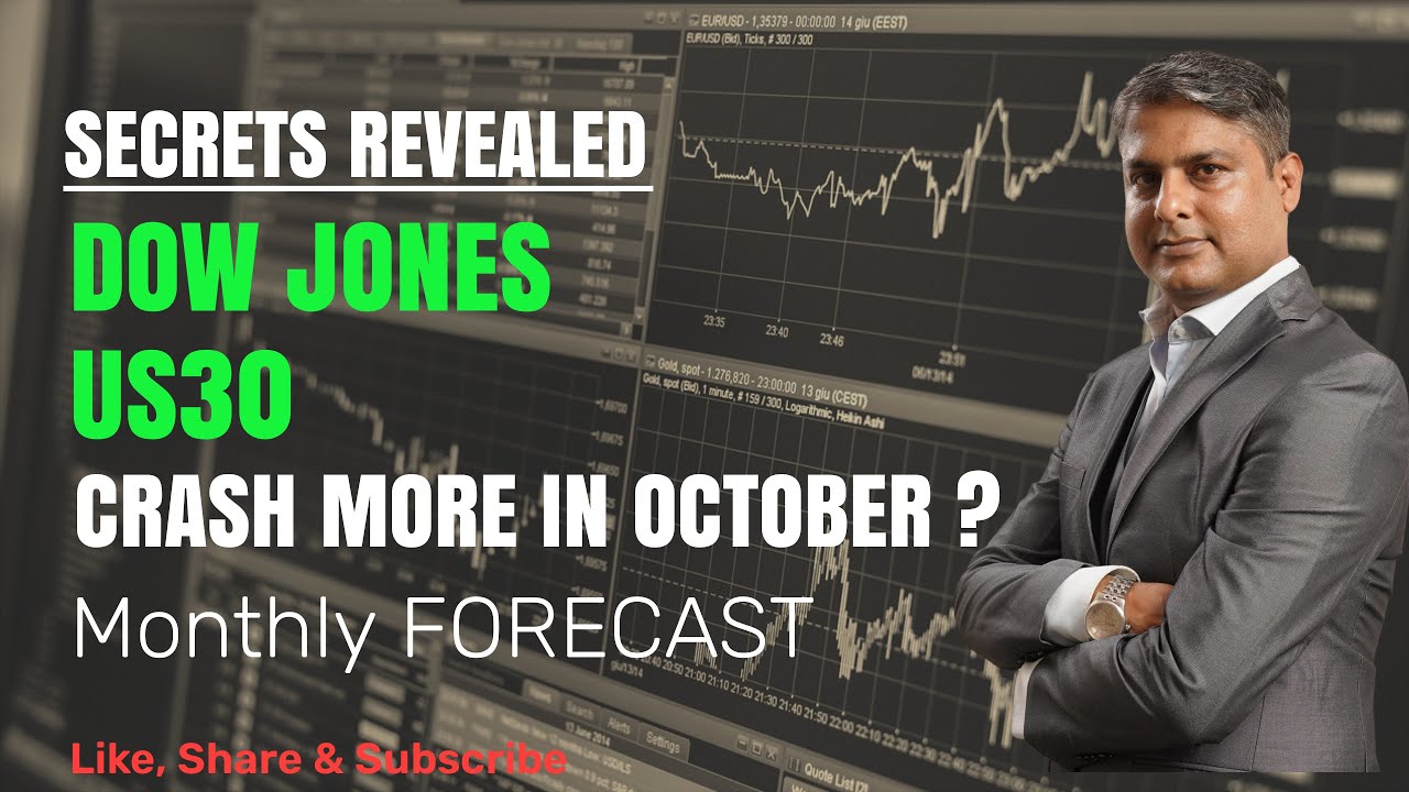 Crash in October ? Dow Jones US30 Monthly Review & Prediction for Oct ...