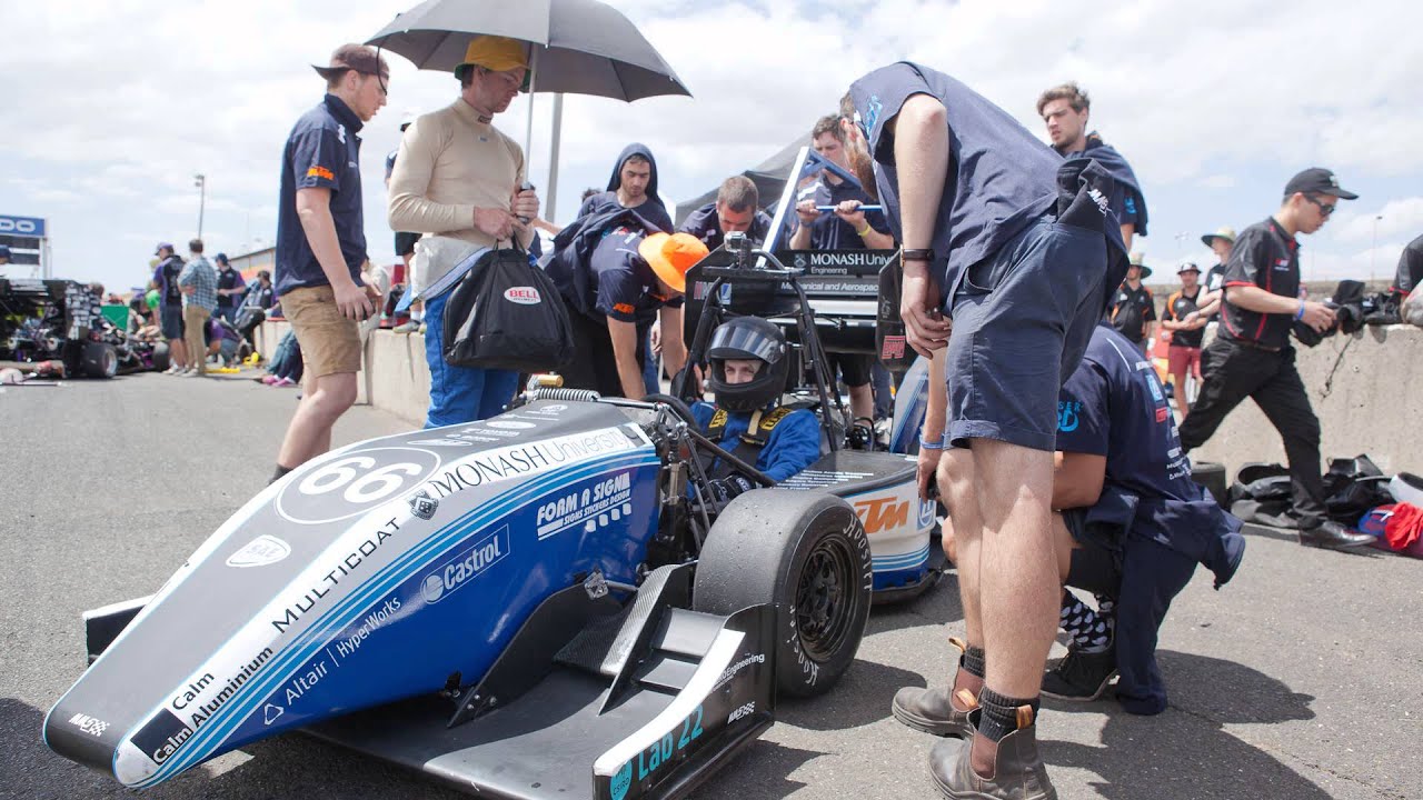 Monash Motorsport Formula SAE 2015 | RS Components - YouTube