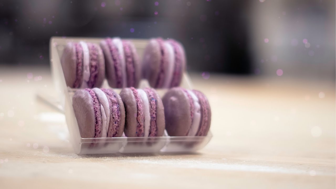 UM Campus Dining's Bear Claw Bakery: French Macarons - YouTube