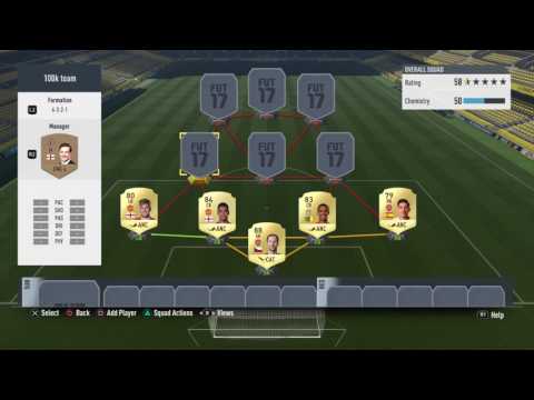 FIFA 17 100k SQUAD BUILDER!!!!!!!!