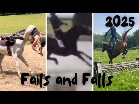 Horse fails and falls | 2025 | Bridled Bloopers