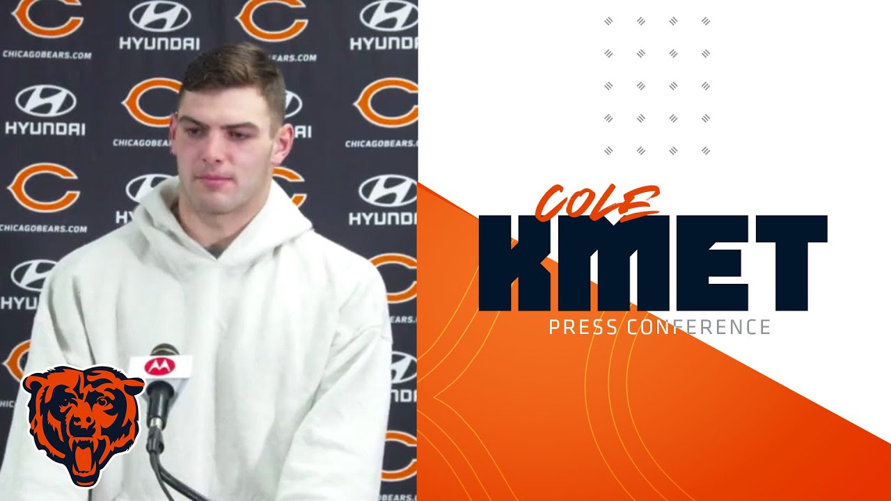 Cole Kmet talks loss to Steelers | Chicago Bears - YouTube