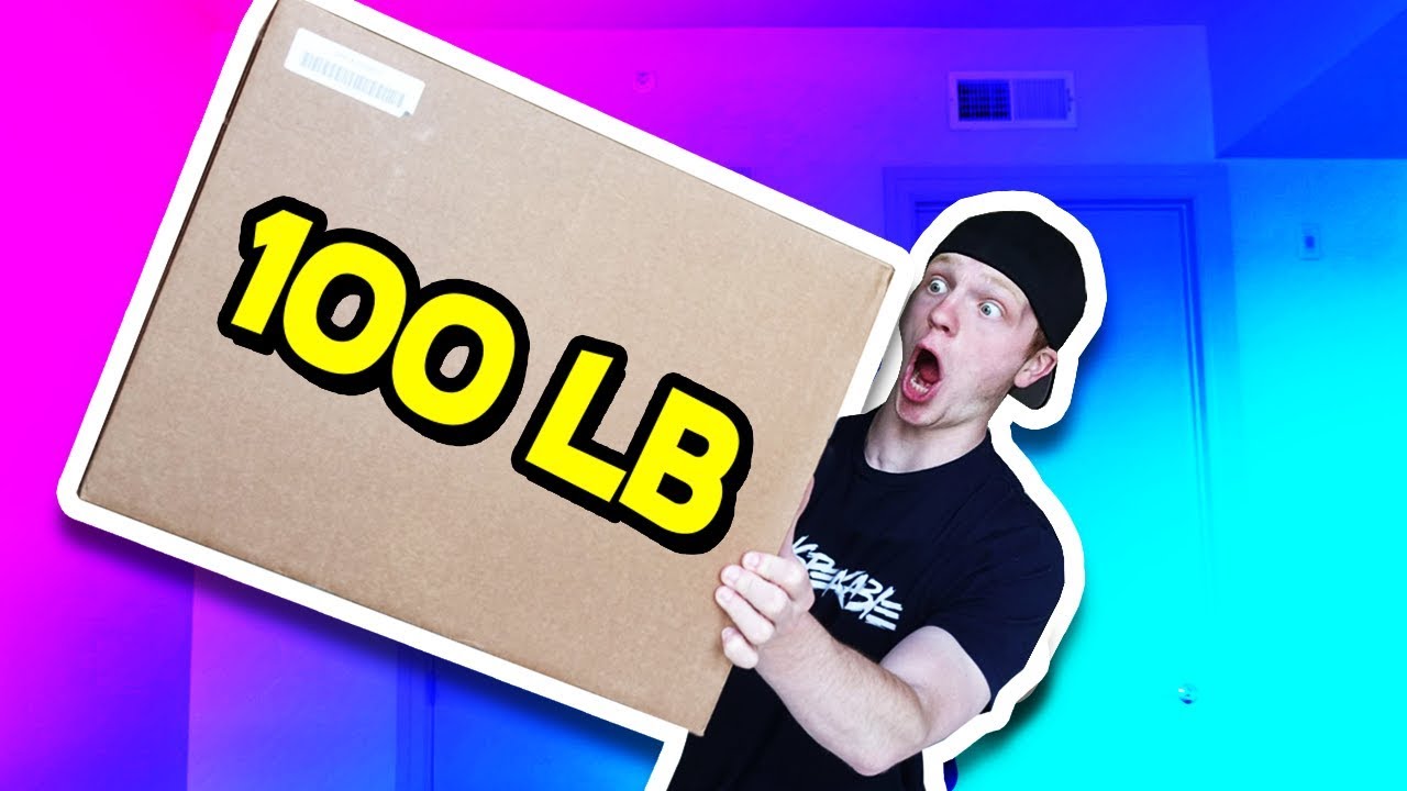 THIS BOX IS 100 POUNDS OF... - YouTube